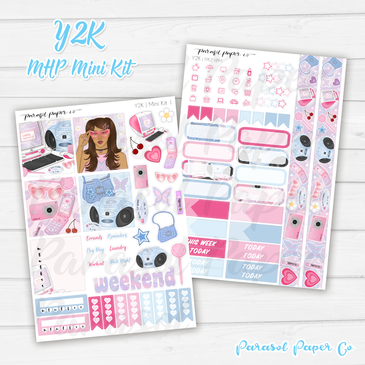 MHP Mini Kit - Y2K – Parasol Paper Co