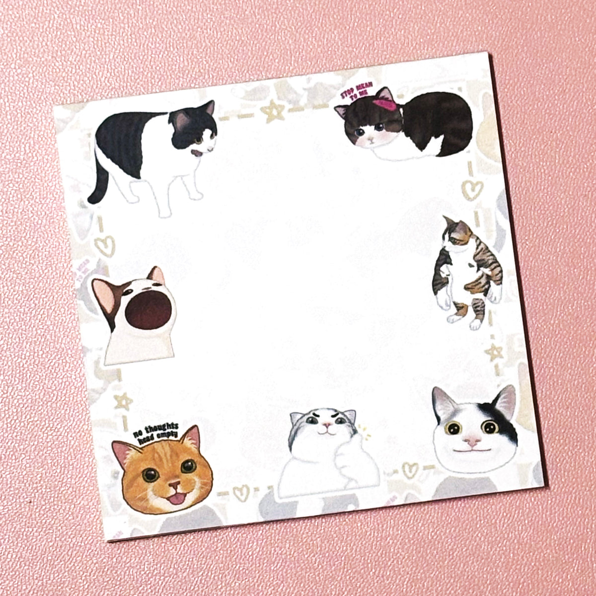 Small Memo Pad -- Meme Cats 2 – Parasol Paper Co