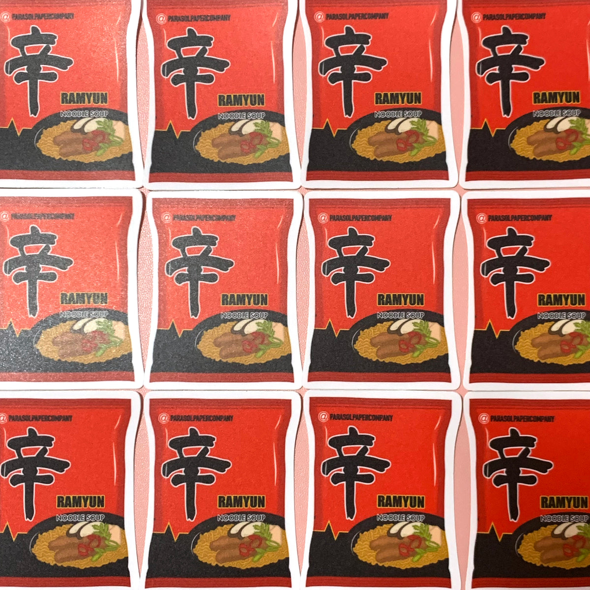 [WATERPROOF] Shin Ramen Rameon Vinyl Sticker Decal – Parasol Paper Co