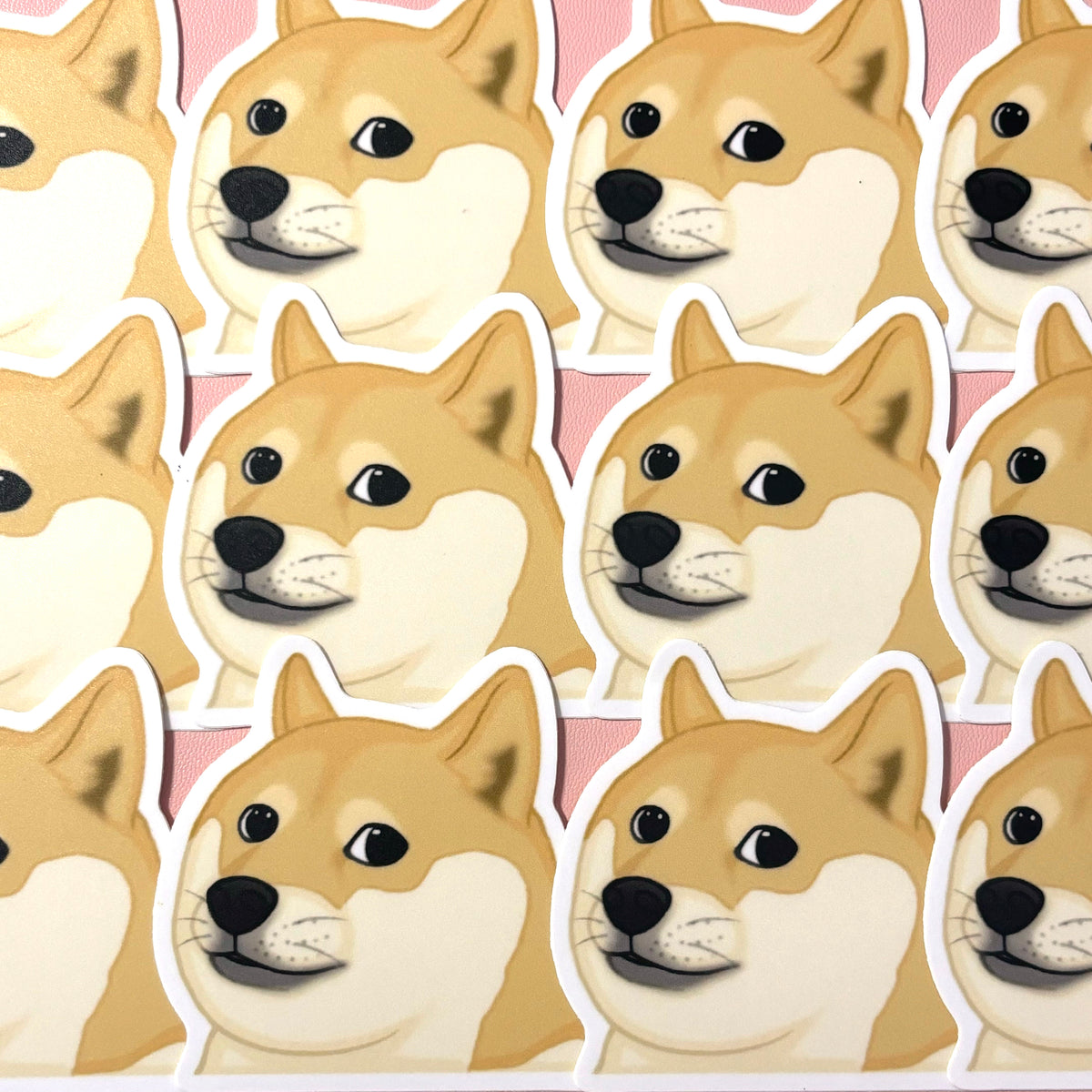 [WATERPROOF] Doge Meme Vinyl Sticker Decal – Parasol Paper Co