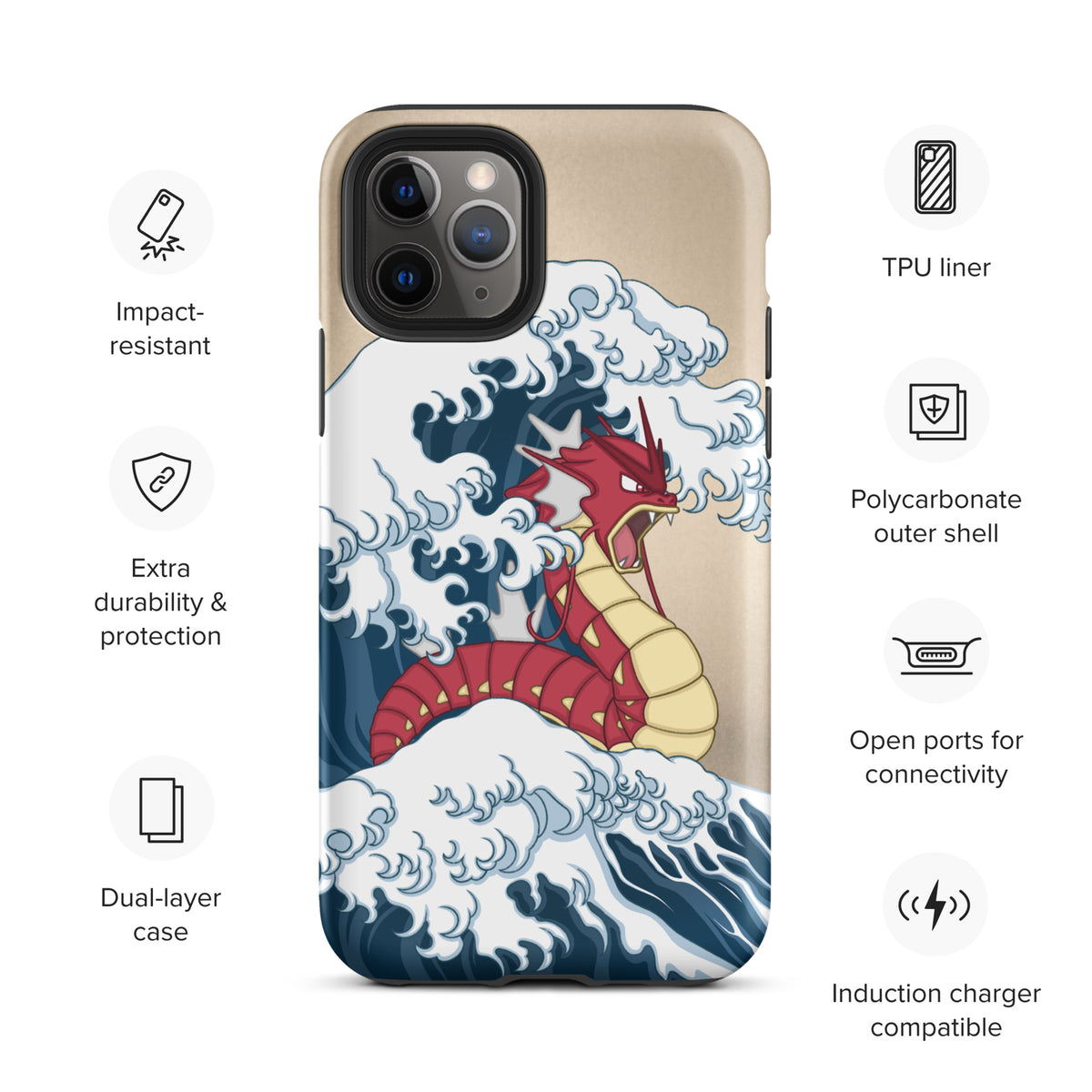 Great Wave Dragon Case for iPhone® – Parasol Paper Co
