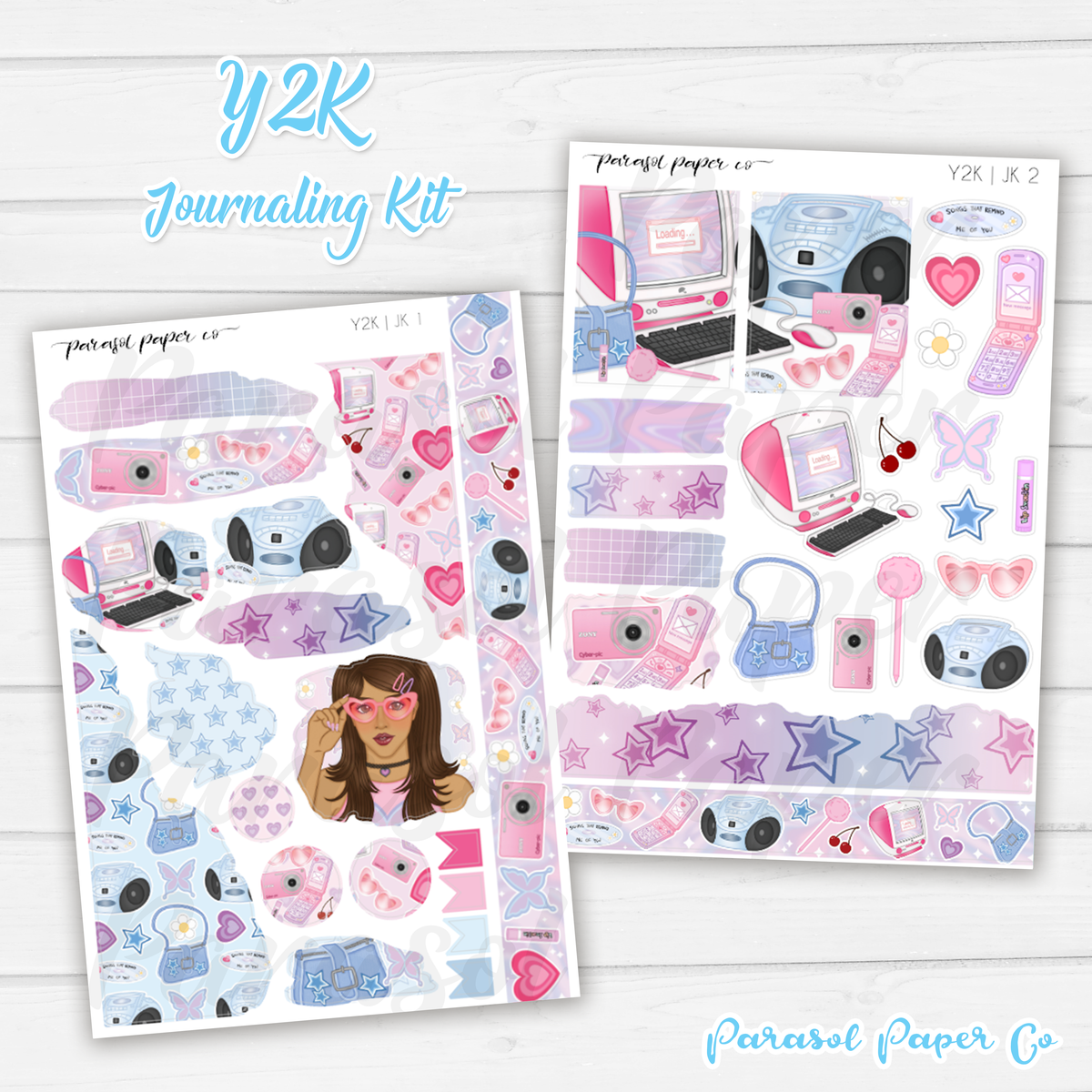Journaling Kit - Y2K – Parasol Paper Co