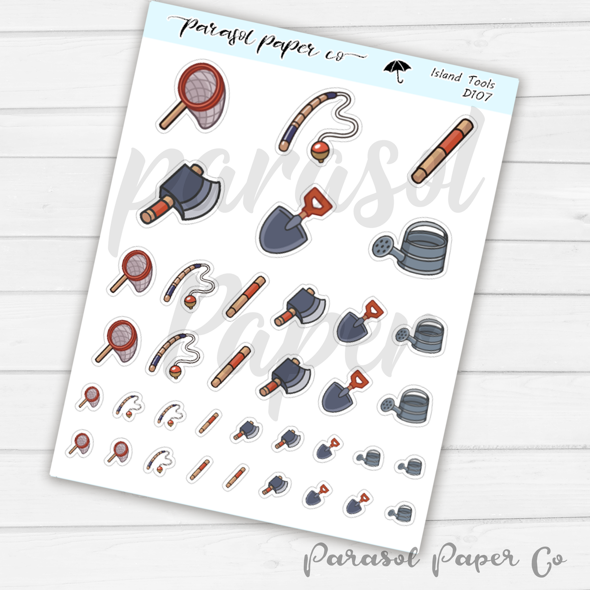 D107 - Island Tools – Parasol Paper Co