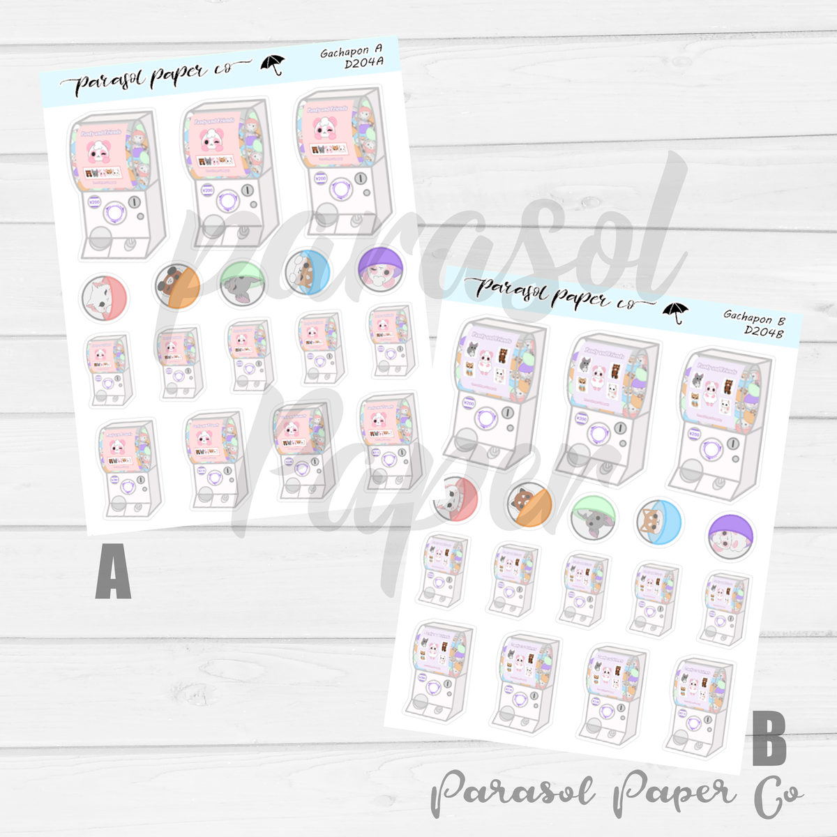 D204 - Gachapon – Parasol Paper Co