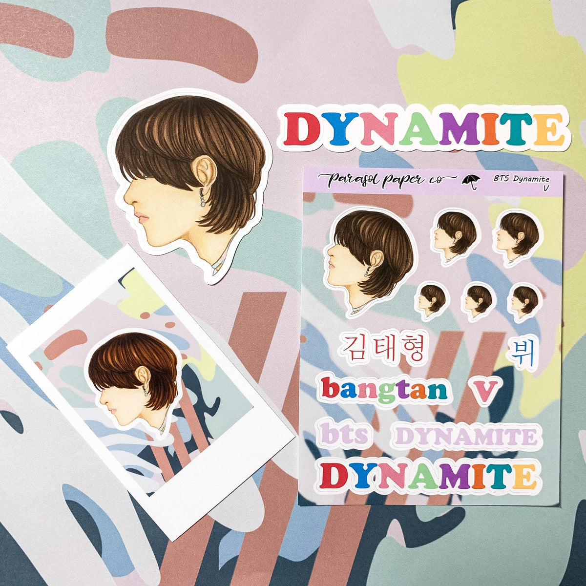 BTS DYNAMITE Photo Card – Parasol Paper Co