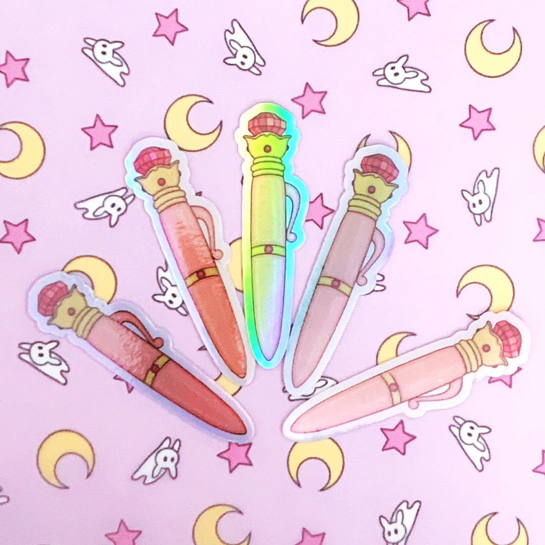 [WATERPROOF] Holographic Transformation Disguise Pen Vinyl Decal ...