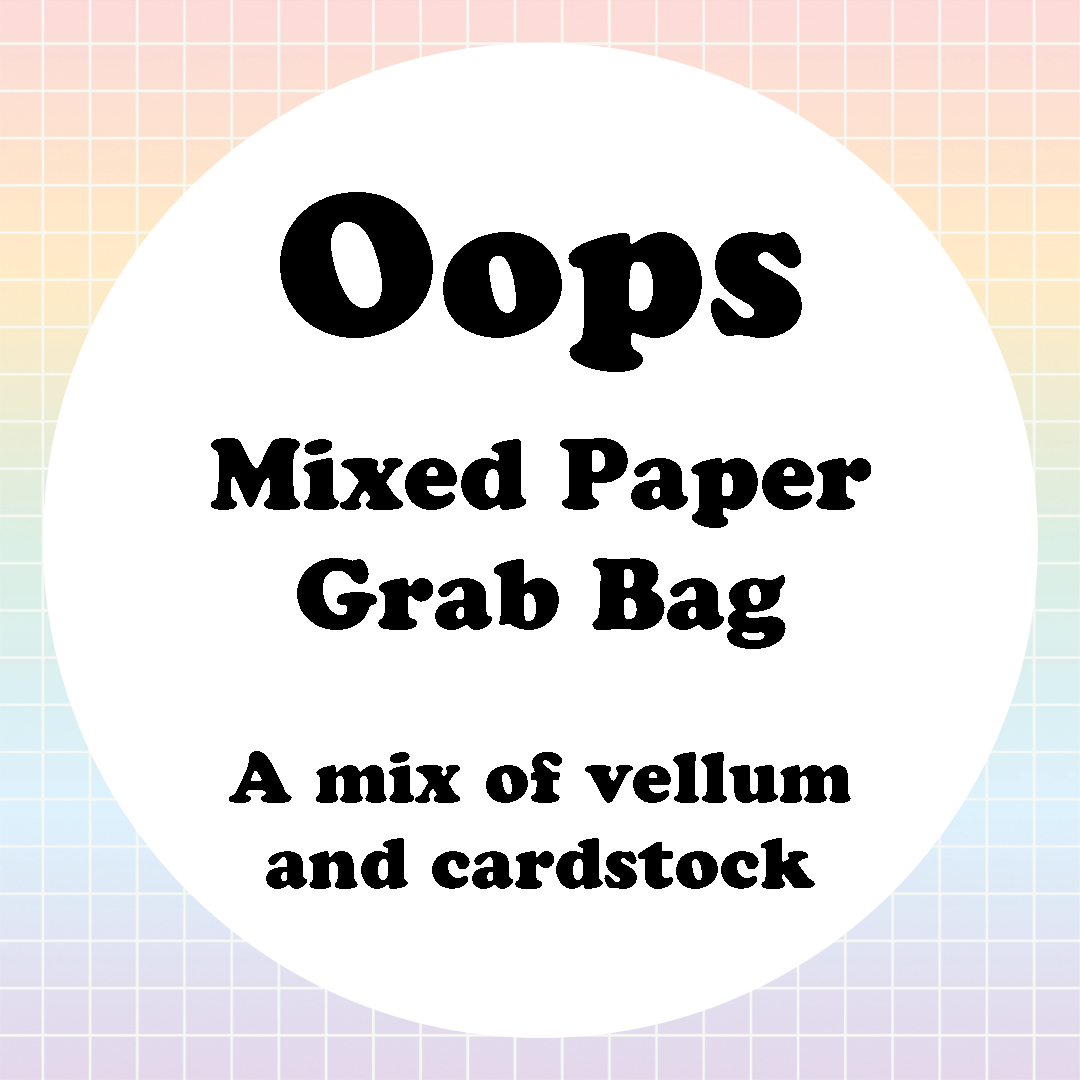 Oops - Mixed Paper Grab Bag – Parasol Paper Co
