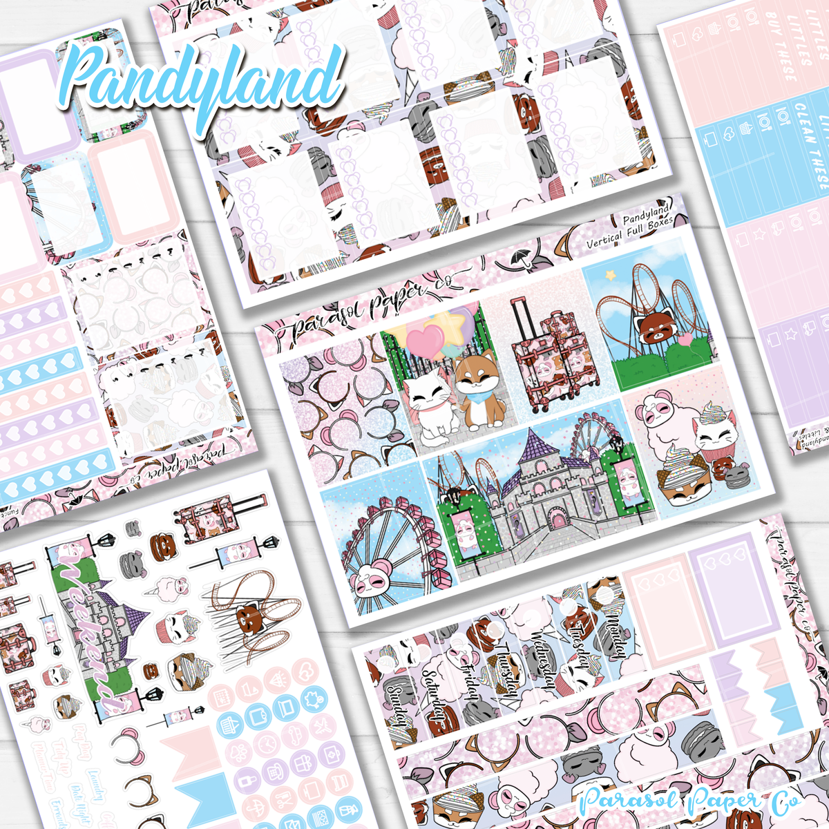 Pandyland Weekly Kit – Parasol Paper Co