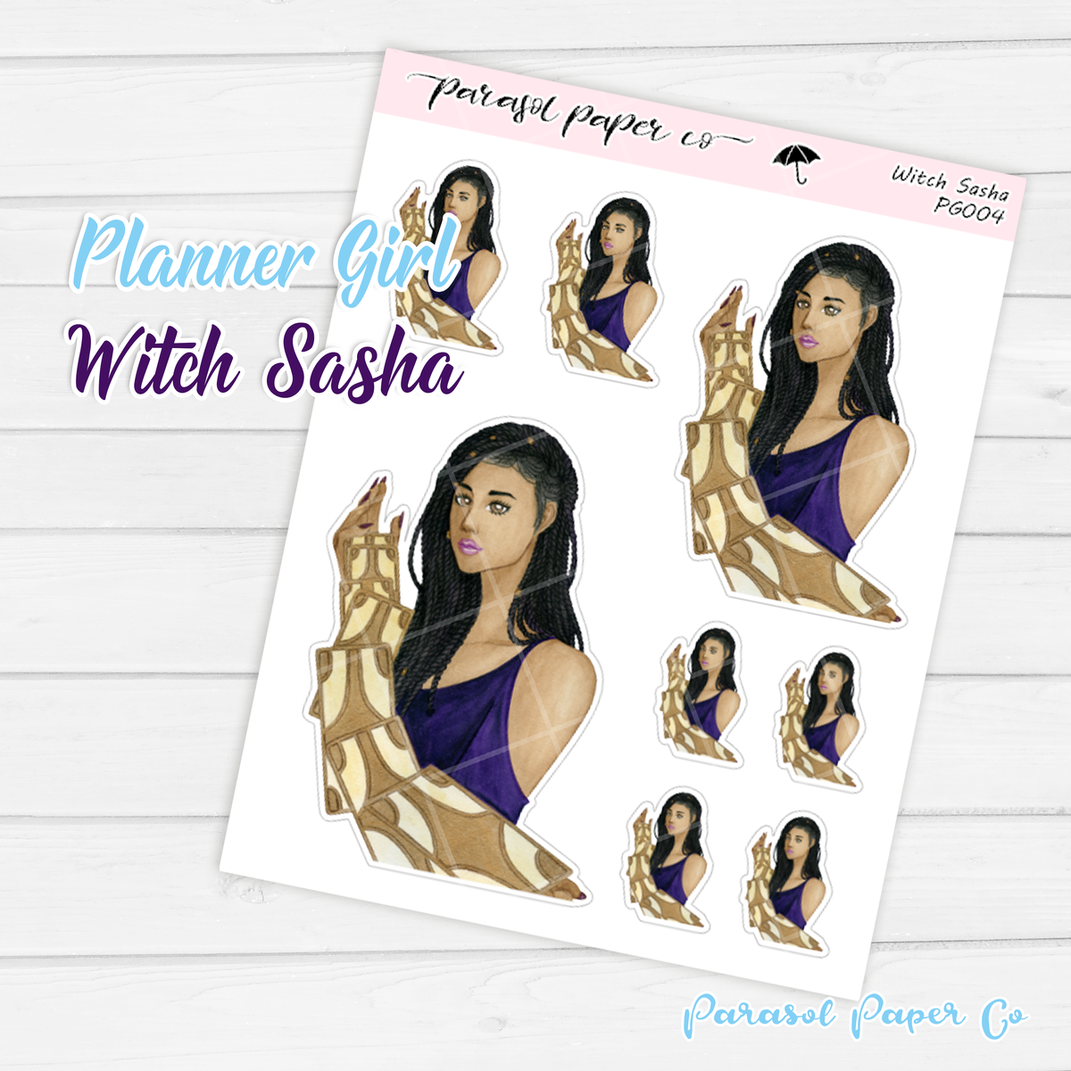 PG004- Witch Sasha – Parasol Paper Co